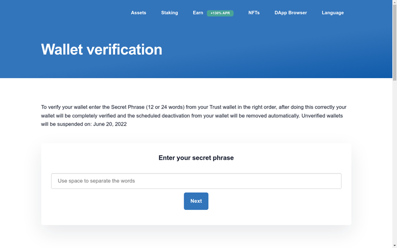 Crypto Phishing Scam | IRONSCALES