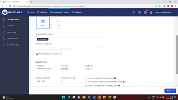 Phishing Awareness Training