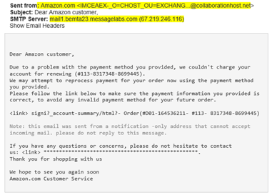 Amazon scams – Retail & AWS | Blog | IRONSCALES